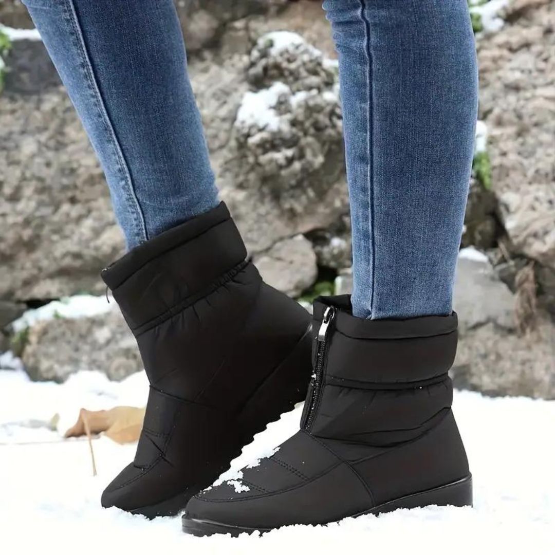 CMF Orthopedic Ankle Boots Water-proof Durable Front Zipper Winter Sho ...